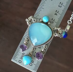 Nicky Butler | Jewelry | Nicky Butler 925 Sterling Silver Aqua ...